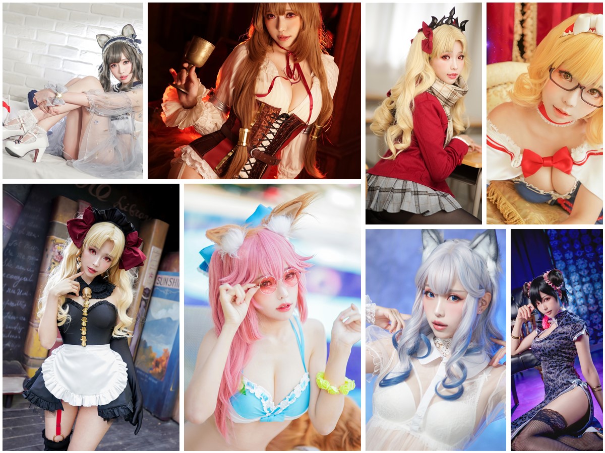 幼愛youmeko cos图片集合[32套][持续更新]00后职业Coser、微博网红和颜值博主-图丫头